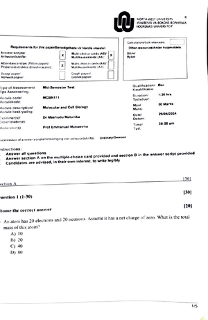 TLC Practical Report: Photosynthetic Pigments Analysis (MCBN 111) - Studocu