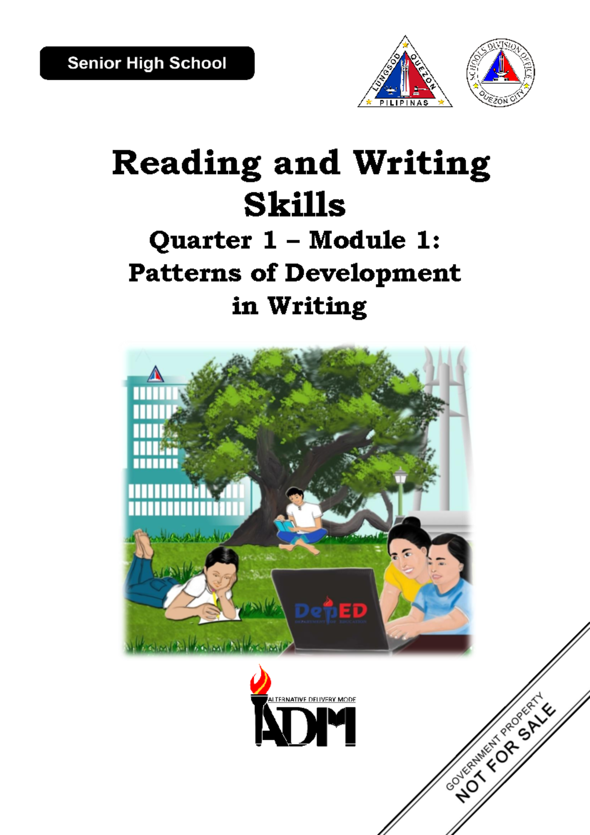 EN11/12RWS - Module 1: Exploring Patterns of Development in Writing ...