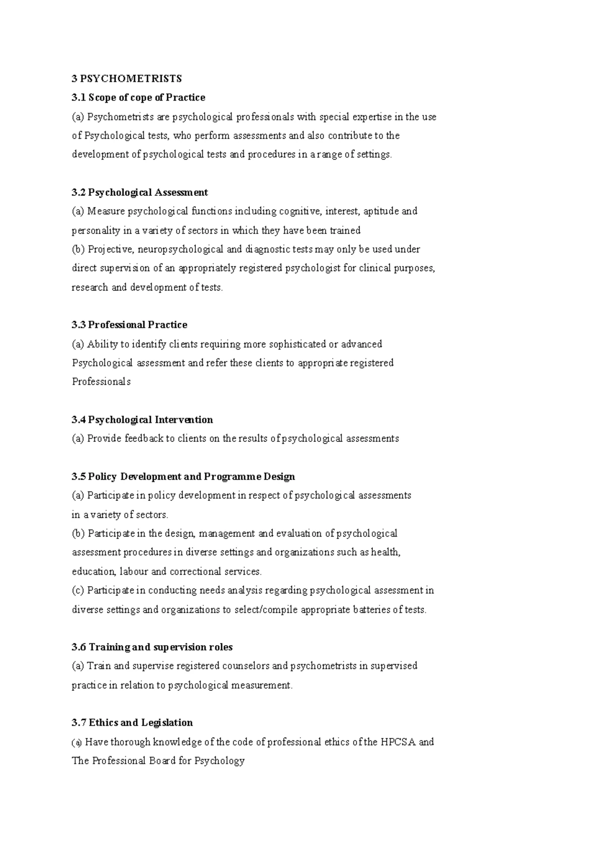 CPP Full Report Example - Cognitive Process Profile (CPP) Standard ...