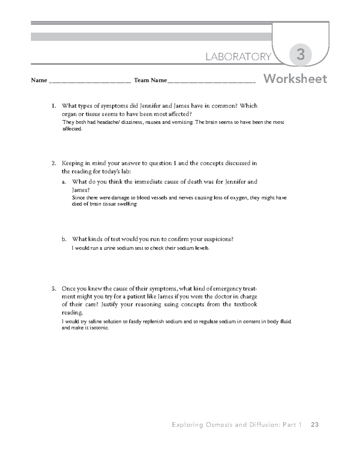 HW 3 - Exploring Osmosis & Diffusion: Lab Prep Worksheet - Studocu