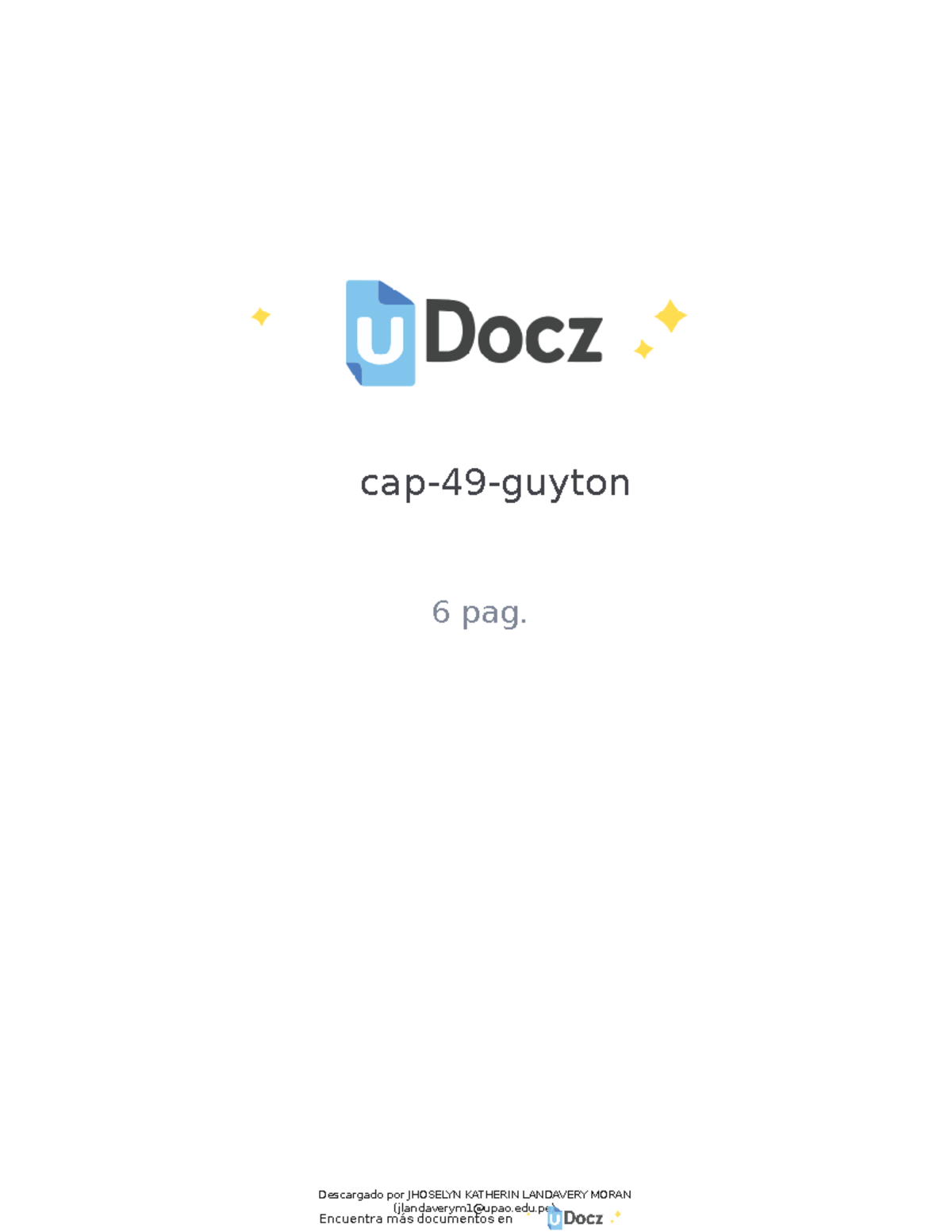 Cap 49 guyton resumen especifico de cap 49 Guyton - cap-49-guyton 6 pag. Descargado por JHOSELYN ...