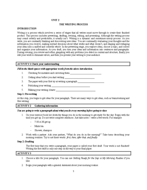 Basic Writing Handout - it is important for student - HARAMAYA ...