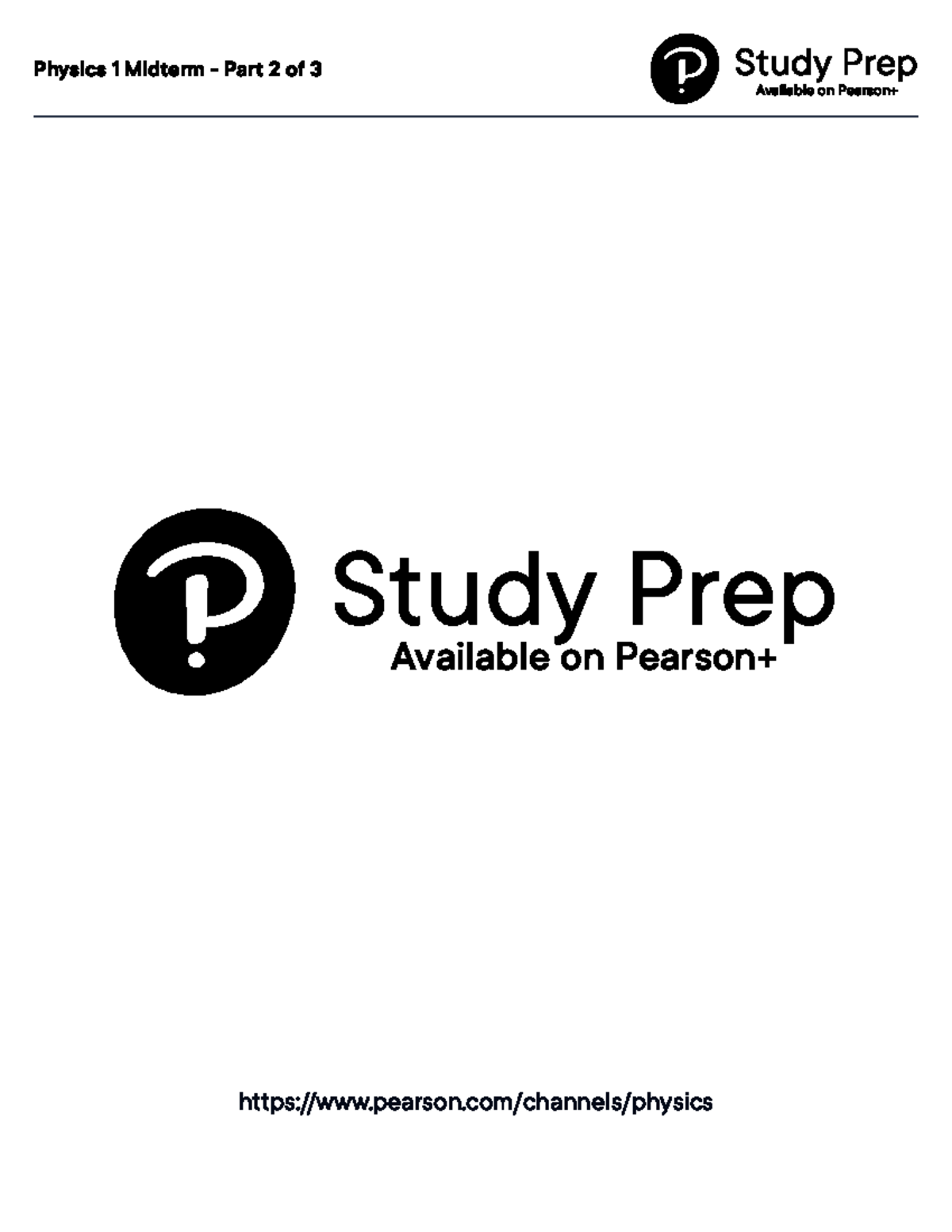 Physics 1 Midterm Study Prep: Dot & Cross Products, Motion, and Forces ...