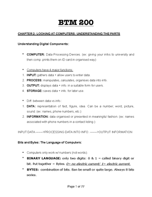 Summary Introduction to Management - ITM Chapter 1 and 2 conceptual ...