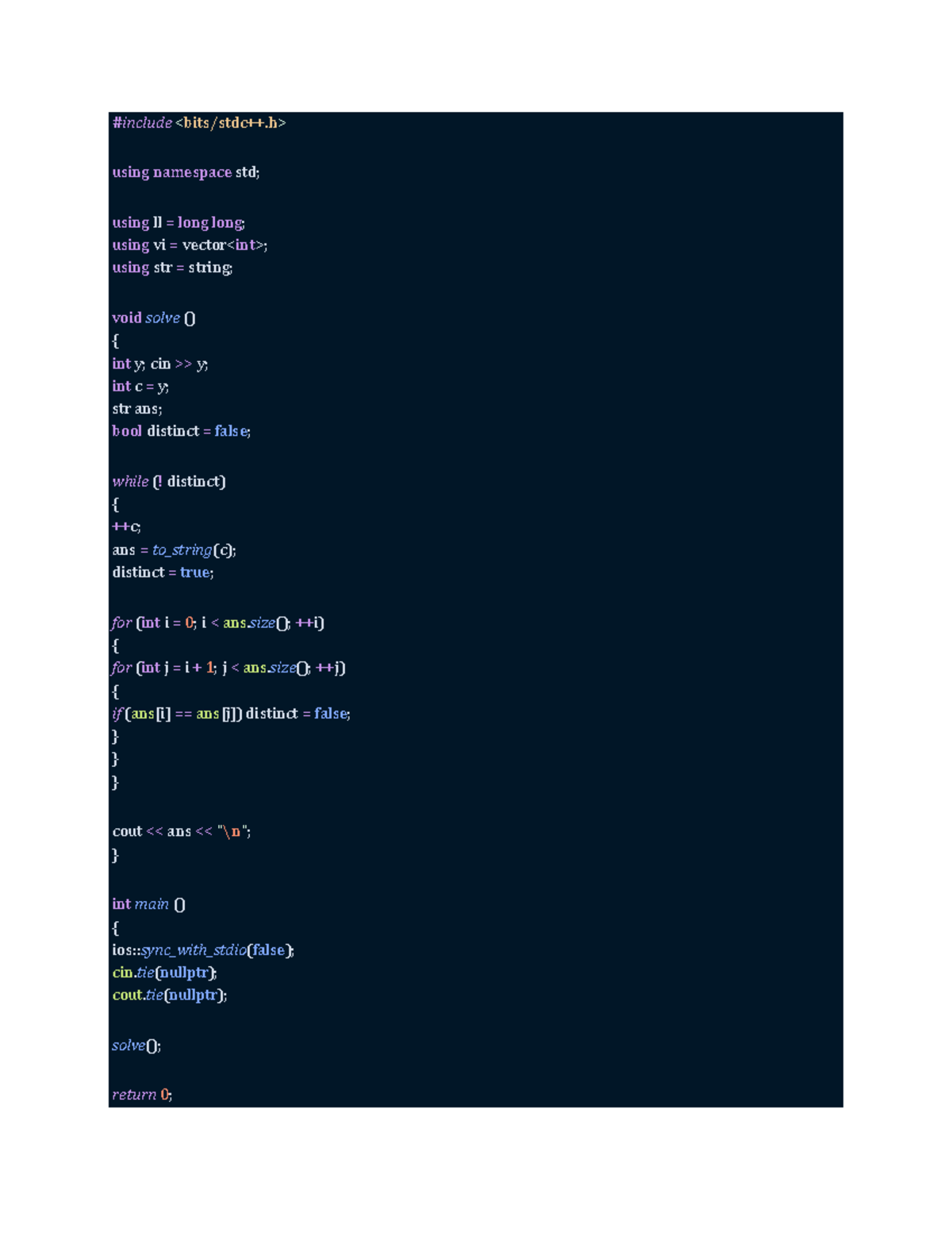 A Beautiful Year - Practice problems on Codeforces to boost coding capabilities - #include - Studocu