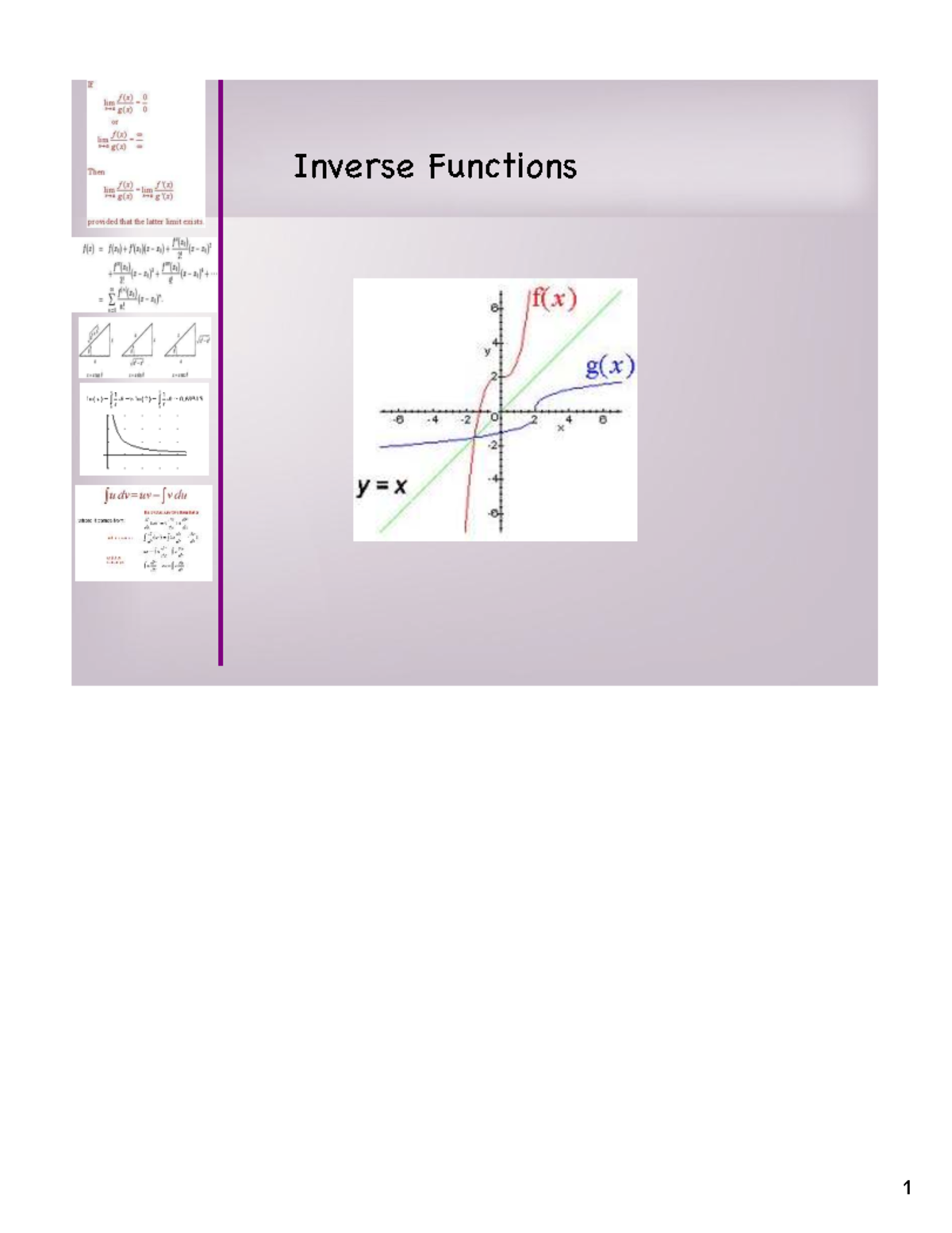 Inverse Functions: Understanding and Analyzing Inverses in Math - Studocu