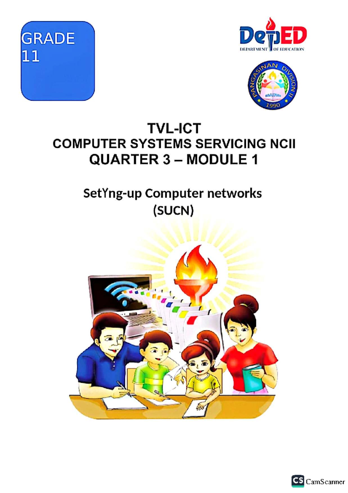 CSS 11 Quarter 3 Module 1: Introduction to Networking Devices - Studocu