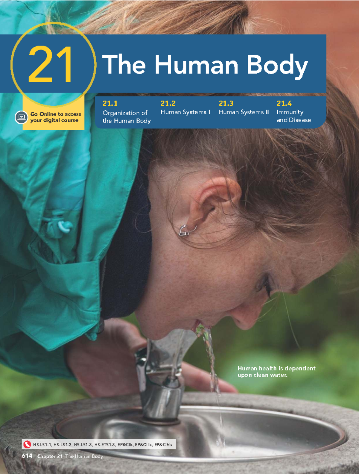 Human Body Systems: Structure, Function, and Homeostasis (HS-LS1) Case ...