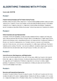 algorithmic thinking with python - UCEST105 - KTU - Studocu