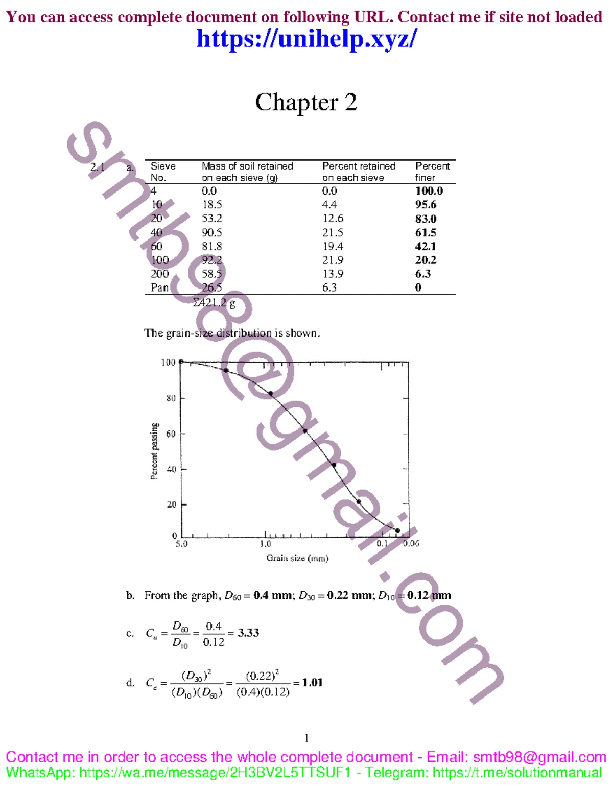 Solution Manual for Mechanics of Materials 10th Ed: Internal Loadings Analysis - Studocu