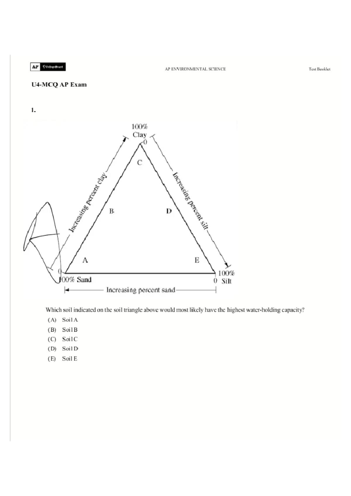 APES Test Booklet: Environmental Science Exam Questions and Answers ...