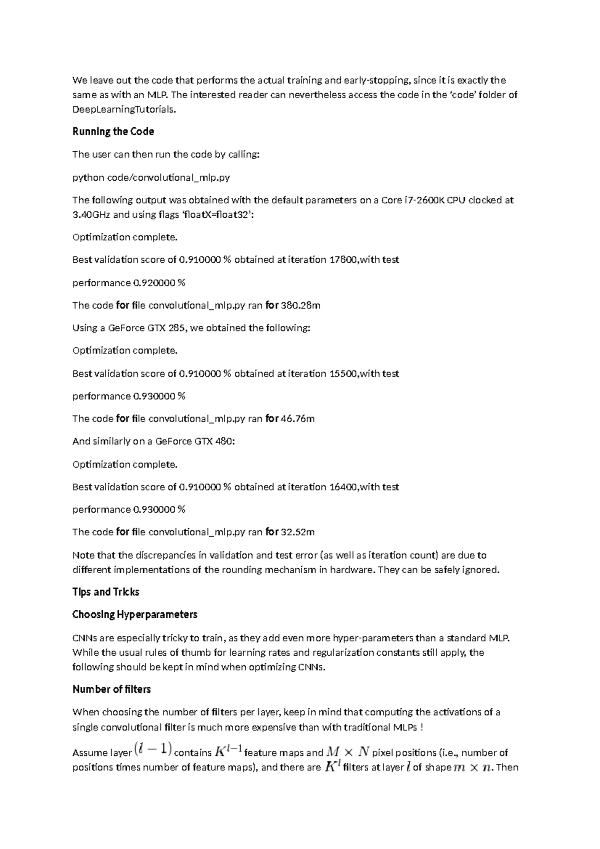 Convolutional Neural Networks (CNNs) Training Tips and Code Insights ...