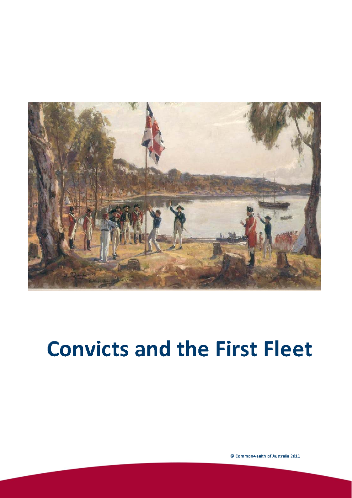 The First Fleet: Convicts' Journey to Australia (Commonwealth of ...