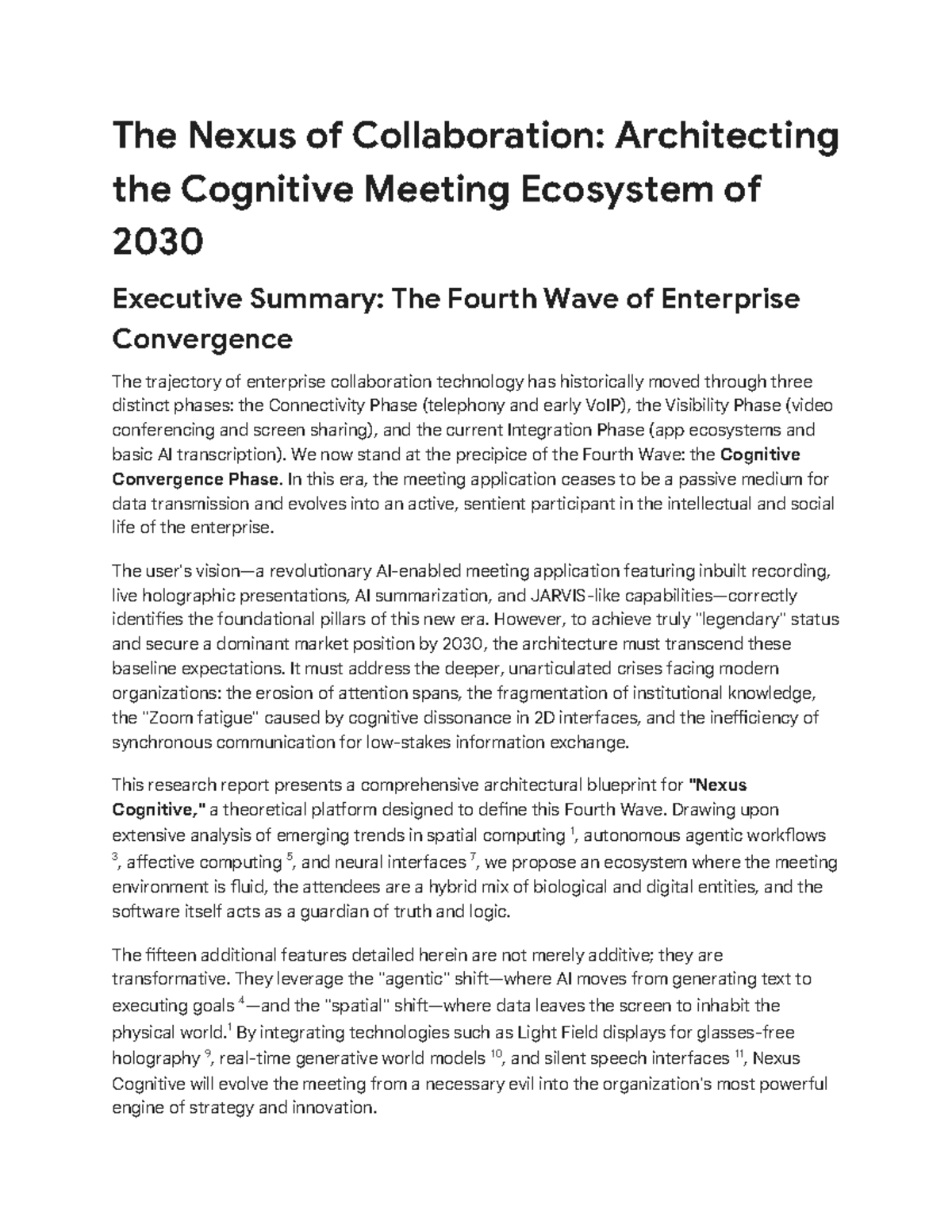 Nexus Cognitive: Revolutionary AI Meeting App Features Overview - Studocu