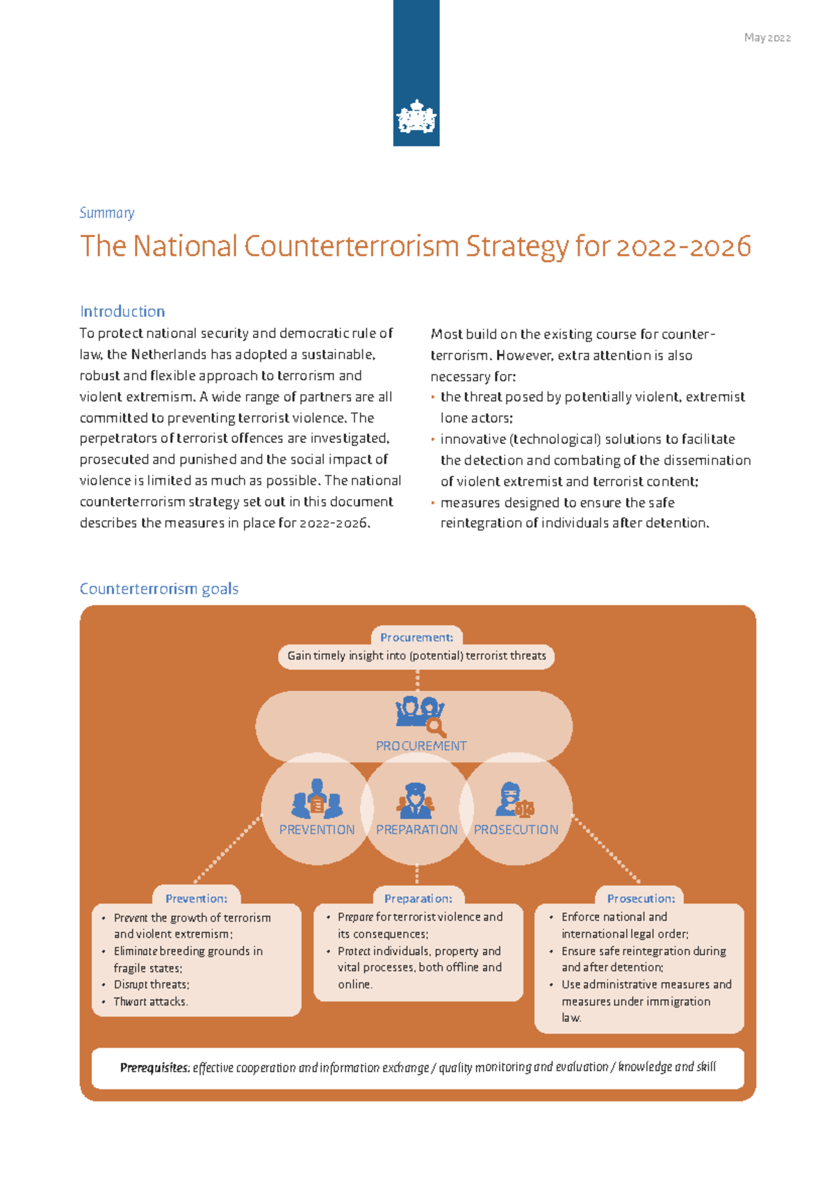 Summary of National Counterterrorism Strategy (NCTS) 2022-2026 - Studocu