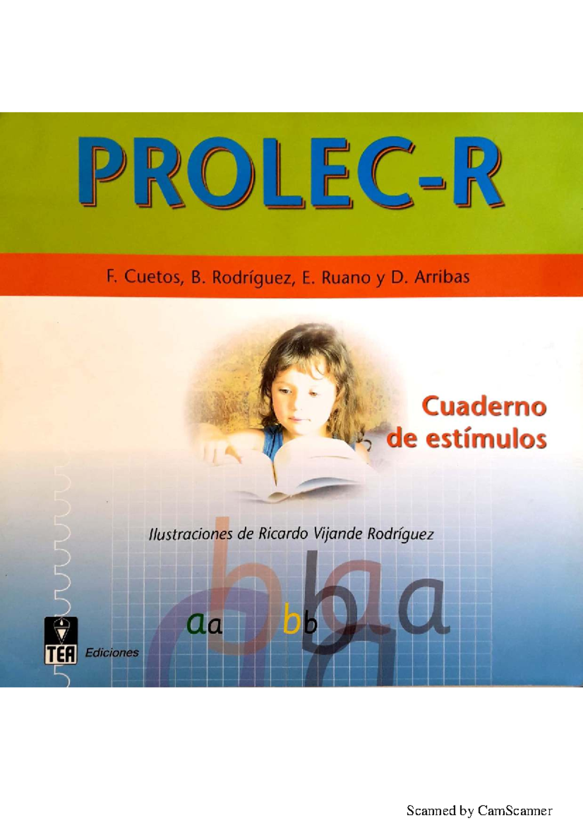 Prolec R Cuadernillo: Estímulos y Ejercicios de Lectura y Escritura ...