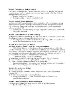 Flowchart 1 - evidence chart - IS THE (1) Prior Statement Judicial ...