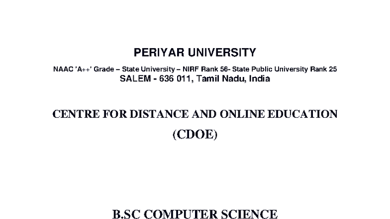 B.Sc Computer Science SEM II Data Structures & Algorithms Lab Notes ...