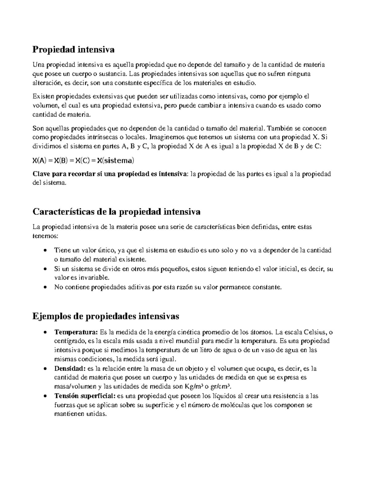 Propiedades intensivas, extensivas y específicas 010259 - Propiedad ...