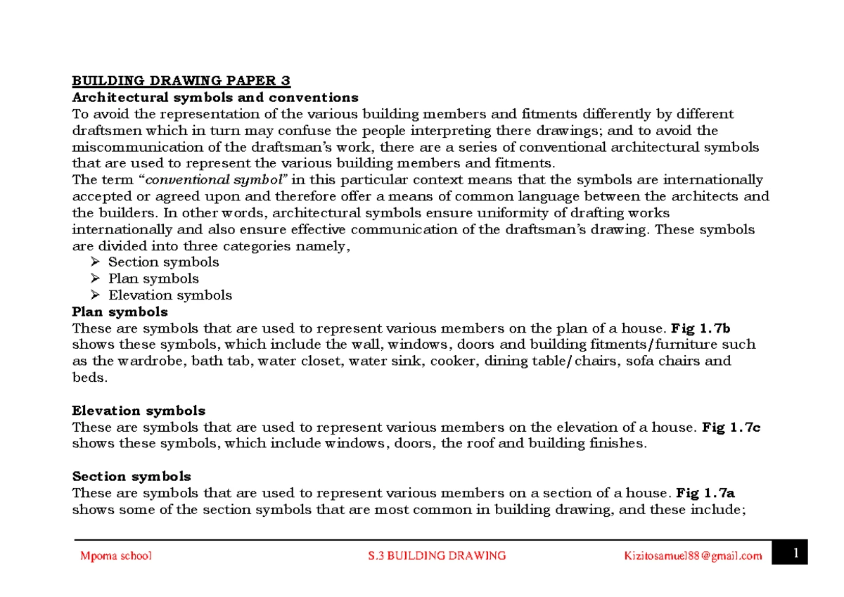775064545 Measurements Notes 1 - MODULE II MEASUREMENT OF BUILDING AND ...