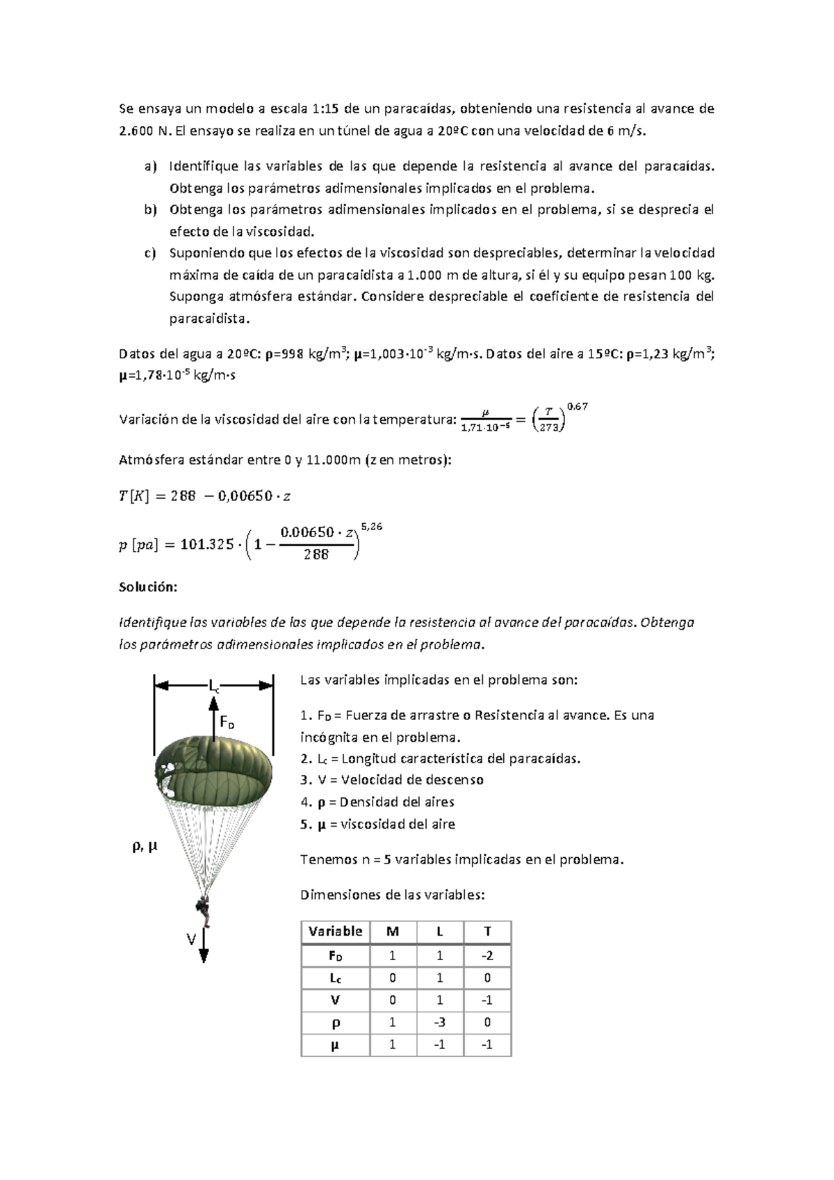 Ejercicios resueltos, análisis dimensional - Warning: TT: undefined function: 32 Warning: TT ...