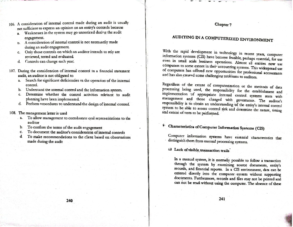 ICT 301: Understanding the CIS Environment and Its Impact - Studocu