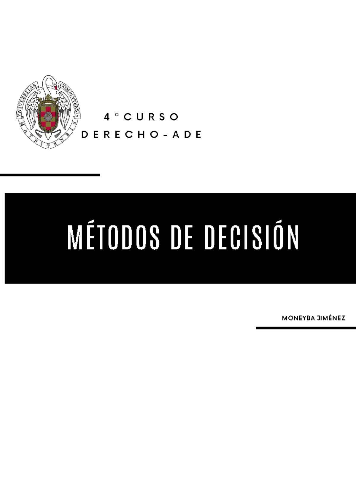 Black and White Monoline Typedriven Portfolio Cover Page-5 - Derecho ...