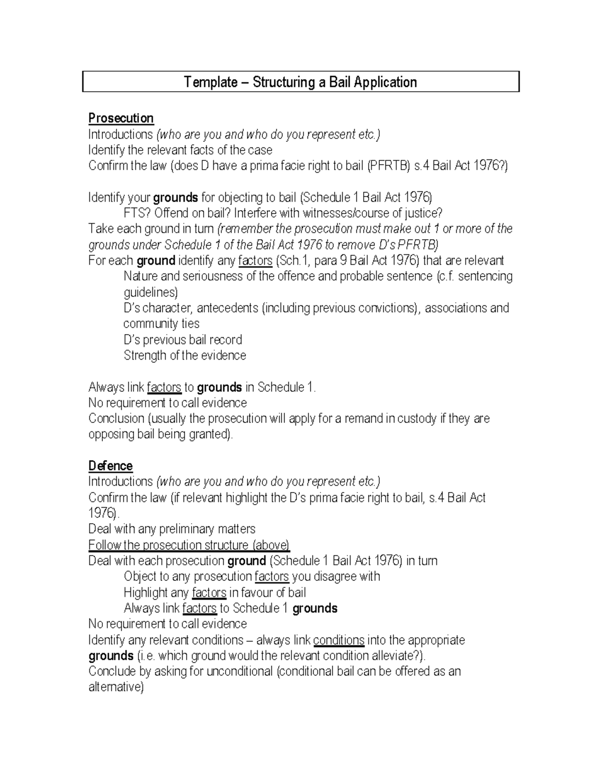 Template Structuring a Bail Application - Template – Structuring a Bail ...