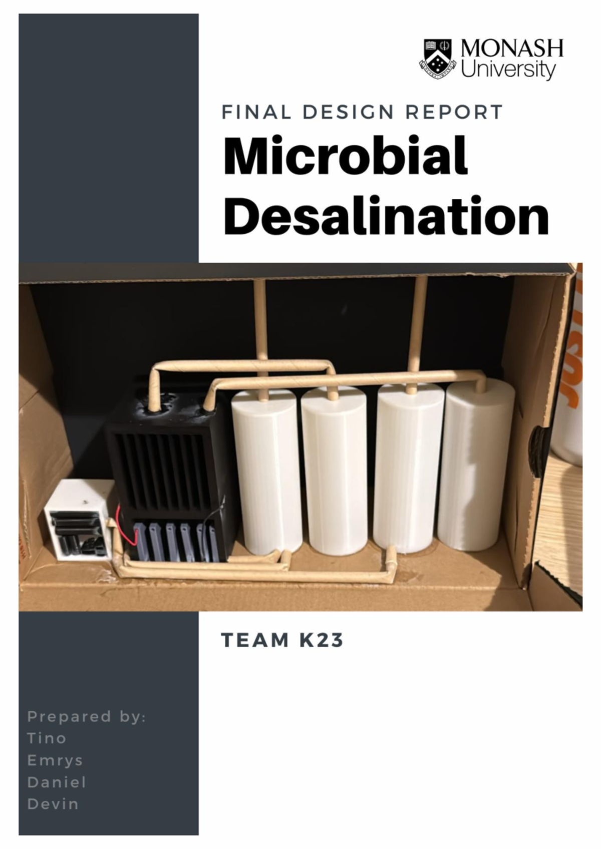 Final Design Report: Sustainable Desalination for EWB Project 2 - Studocu