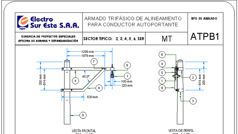 ARMADO TRIFÁSICO DE CONDUCTOR AUTOPORTANTE - ATPB - Studocu