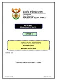 Agricultural Sciences P2 Grade 12 September 2023 Marking Memo - Studocu