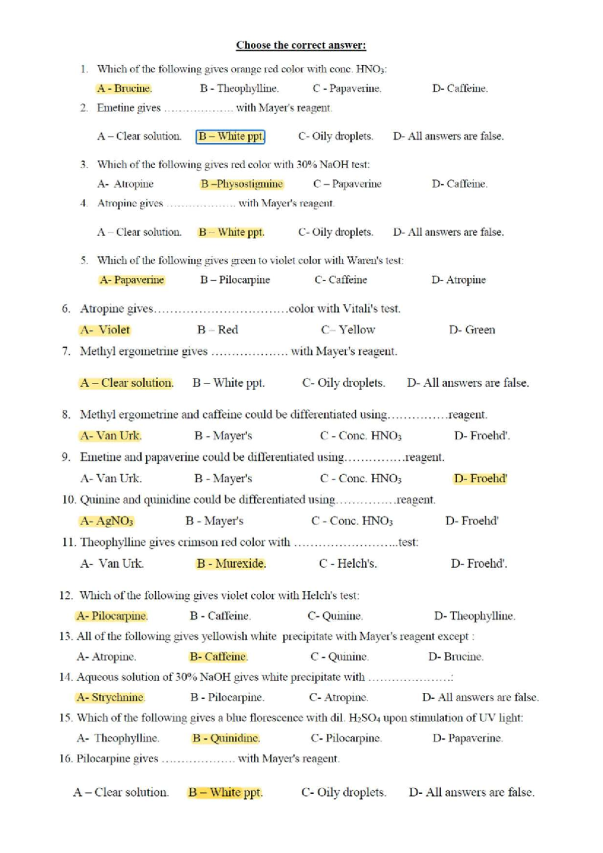 2024 Practical Questions on Distillation & Assay Methods in Oils - Studocu