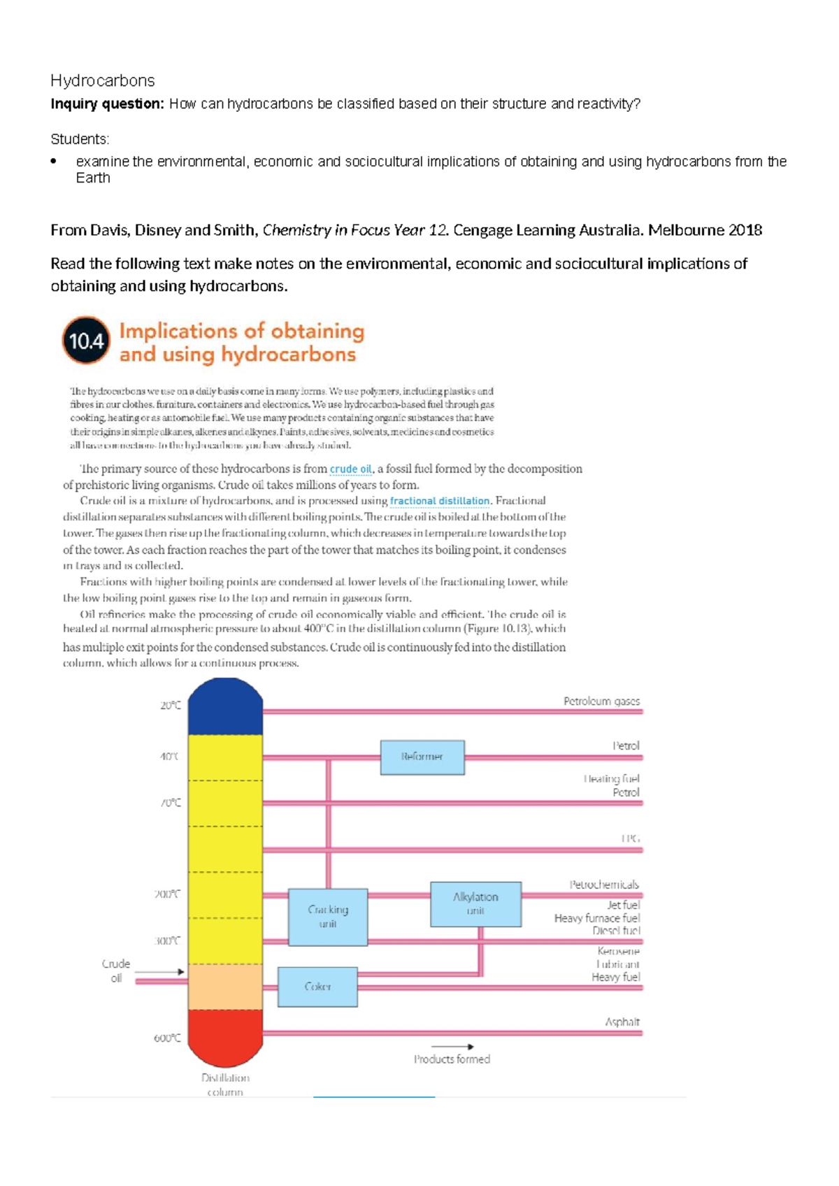 Aarav Sharma - 7.2.6 Implications of obtaining and using hydrocarbons ...