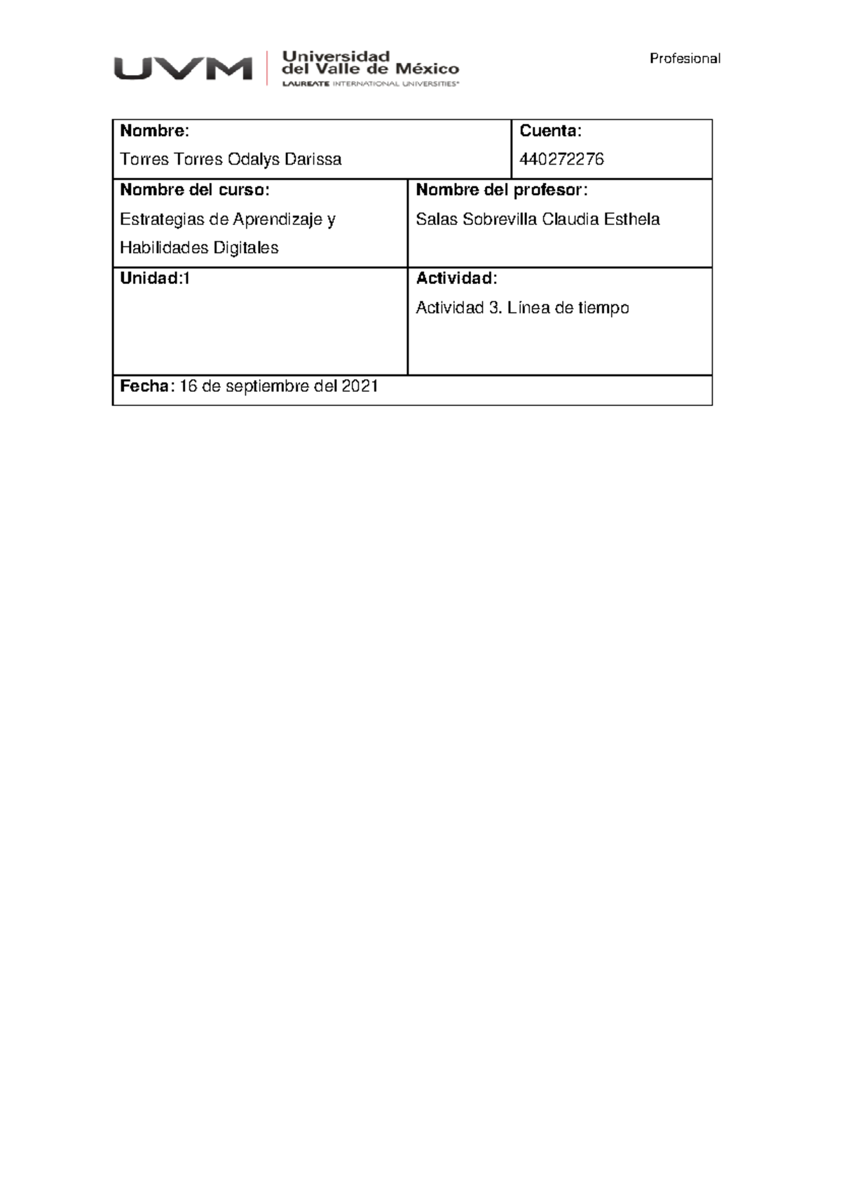 A3 ODTT - apuntes - Solucionar para cambiar - Nombre : Torres Torres ...