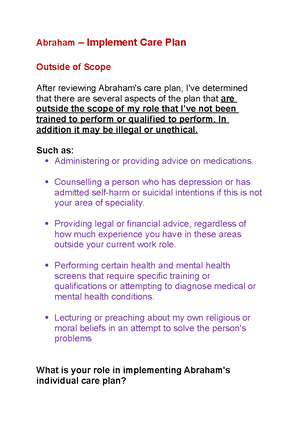 [Solved] work role boundaries responsibilities and limitations ...