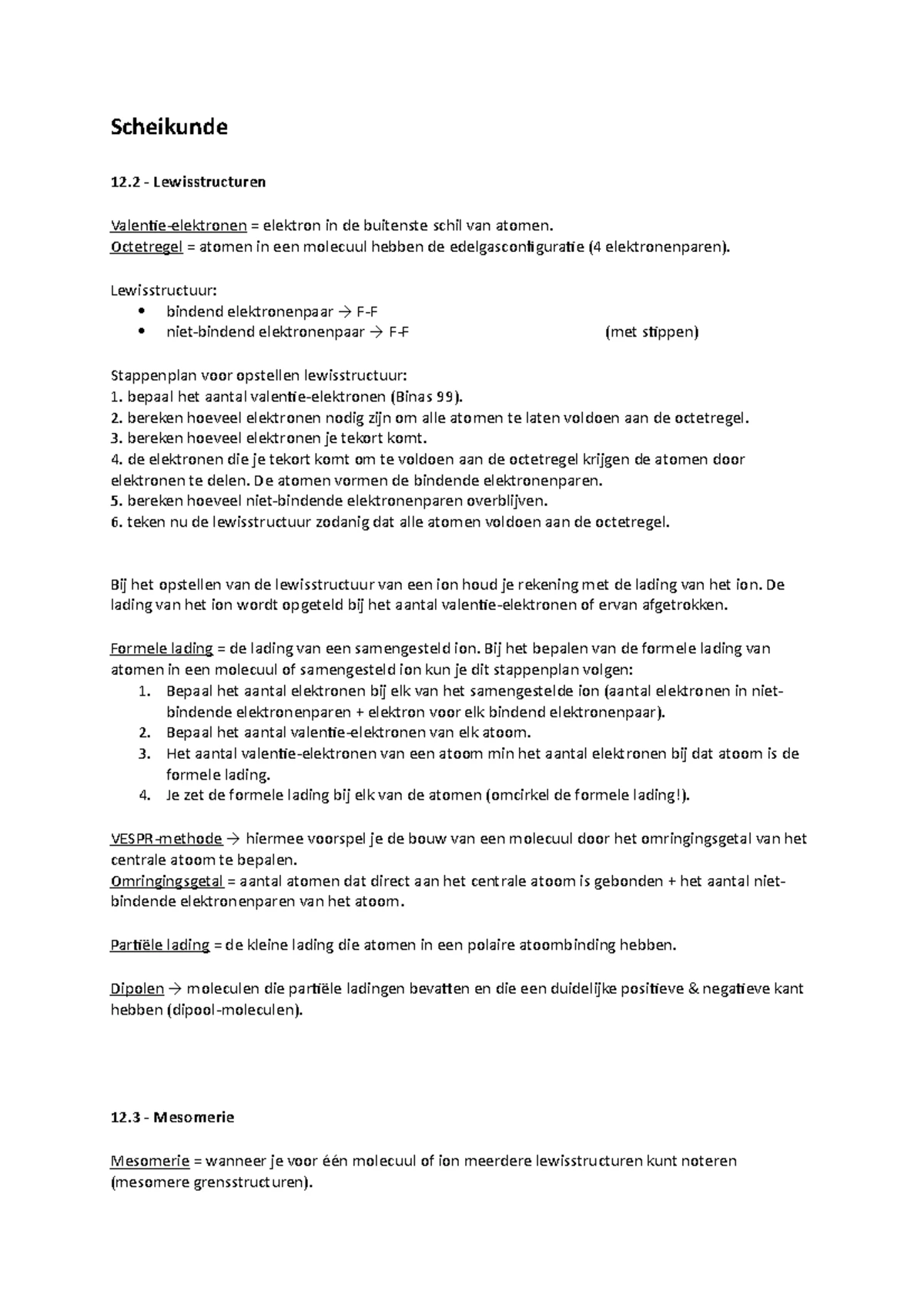 Samenvatting Chemie Overal 4 vwo: Zouten en Zoutoplossingen - Studeersnel