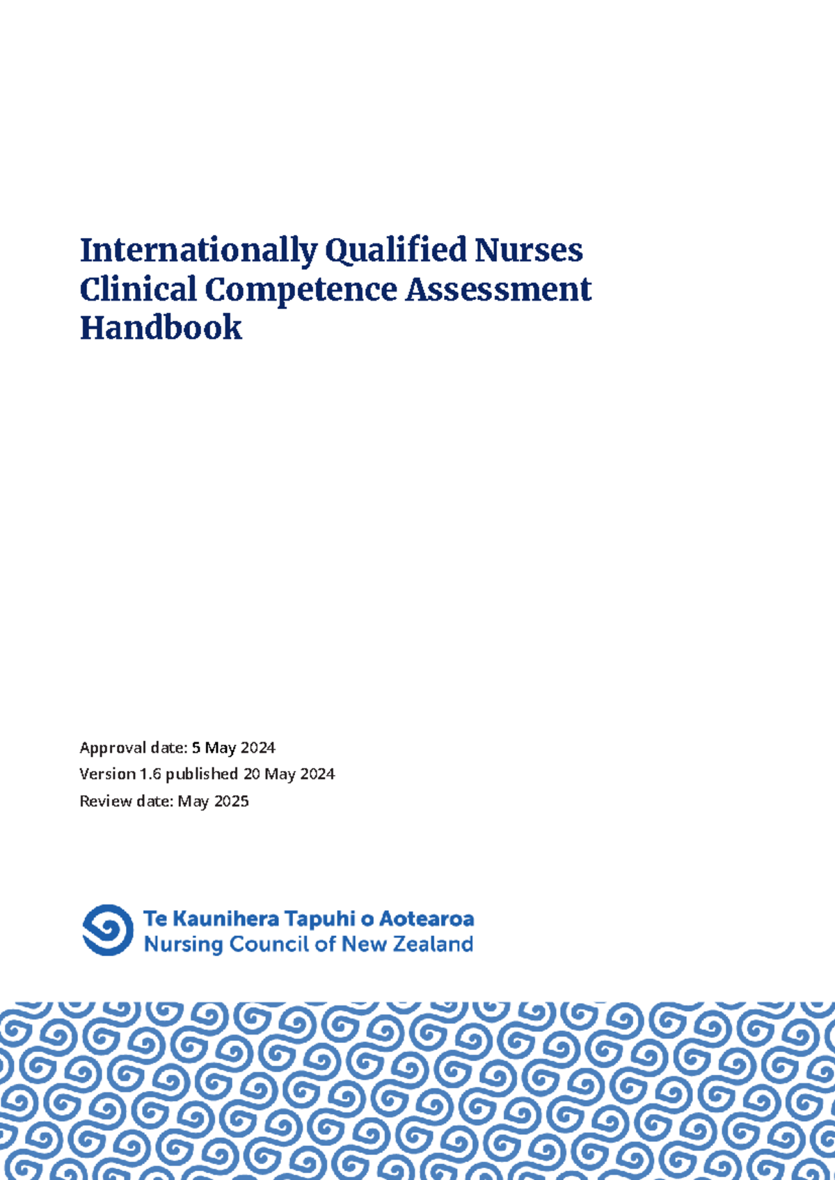 Internationally Qualified Nurses Clinical Competence Assessment ...