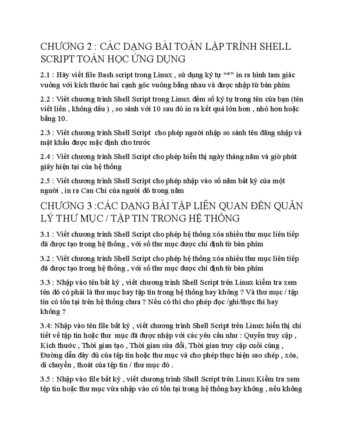 4. Lập Trình Linux - good - CHƯƠNG 2 : CÁC DẠNG BÀI TOÁN LẬP TRÌNH SHELL SCRIPT TOÁN HỌC ỨNG ...