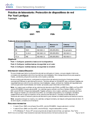 4.6.6 Lab - View Wired and Wireless NIC Information - . Objetivos Parte 1: Identificar y ...