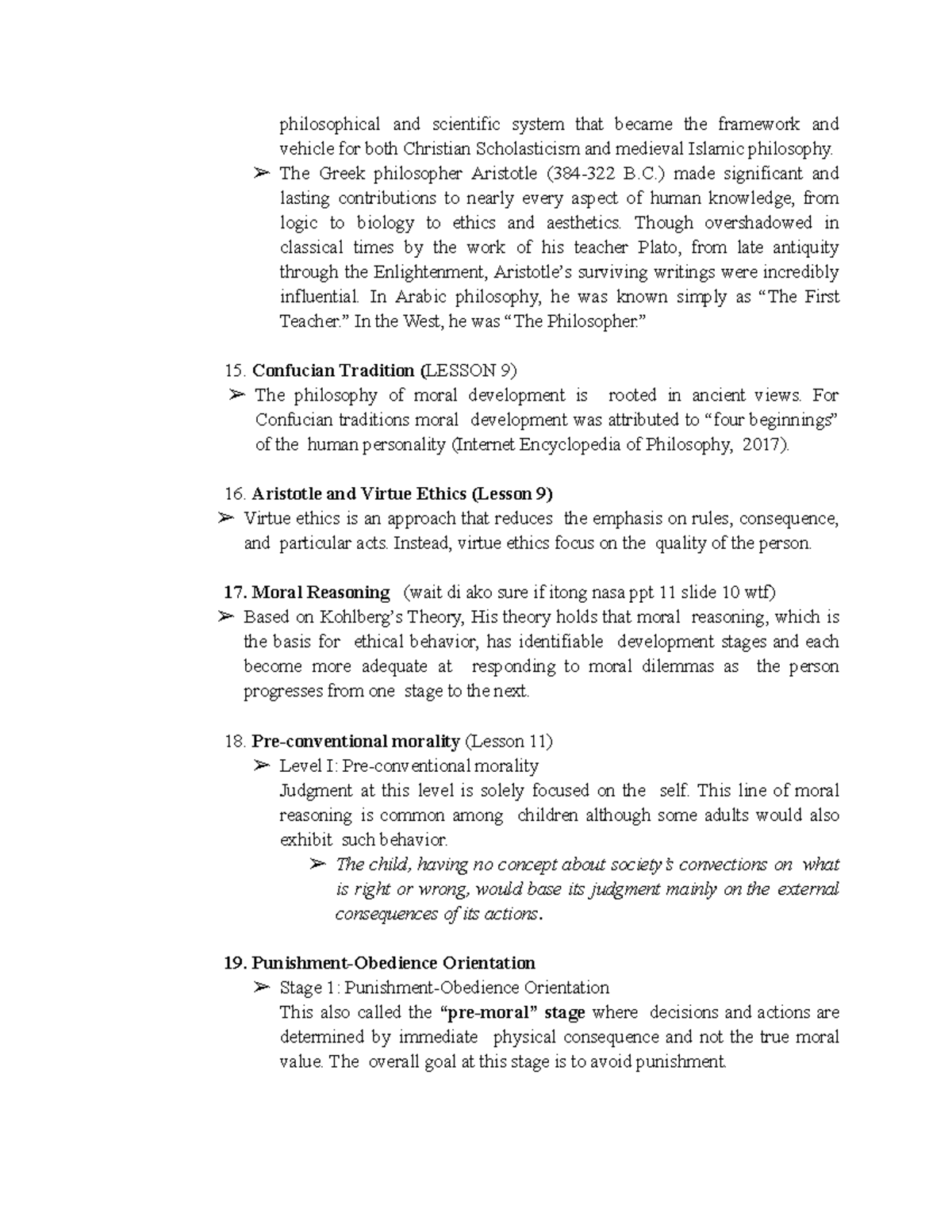 Ultimate Guide sa Ethics Part 4: Aristotle, Virtue Ethics, and Morality ...