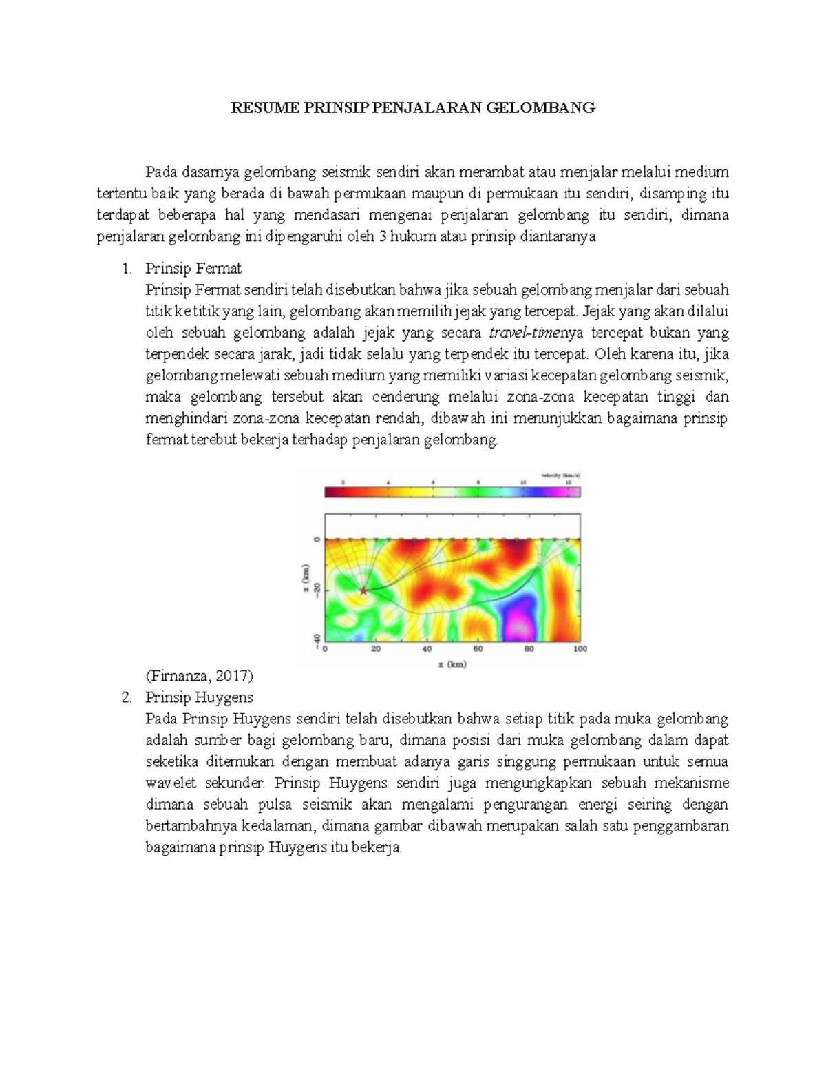 Rangkuman Prinsip Penjalaran Gelombang - 3-D Seismic Interpretation ...