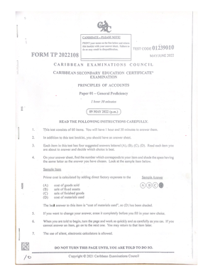 CAPE Accounting Syllabus - Rev Oct 2022 - Caribbean Examinations ...