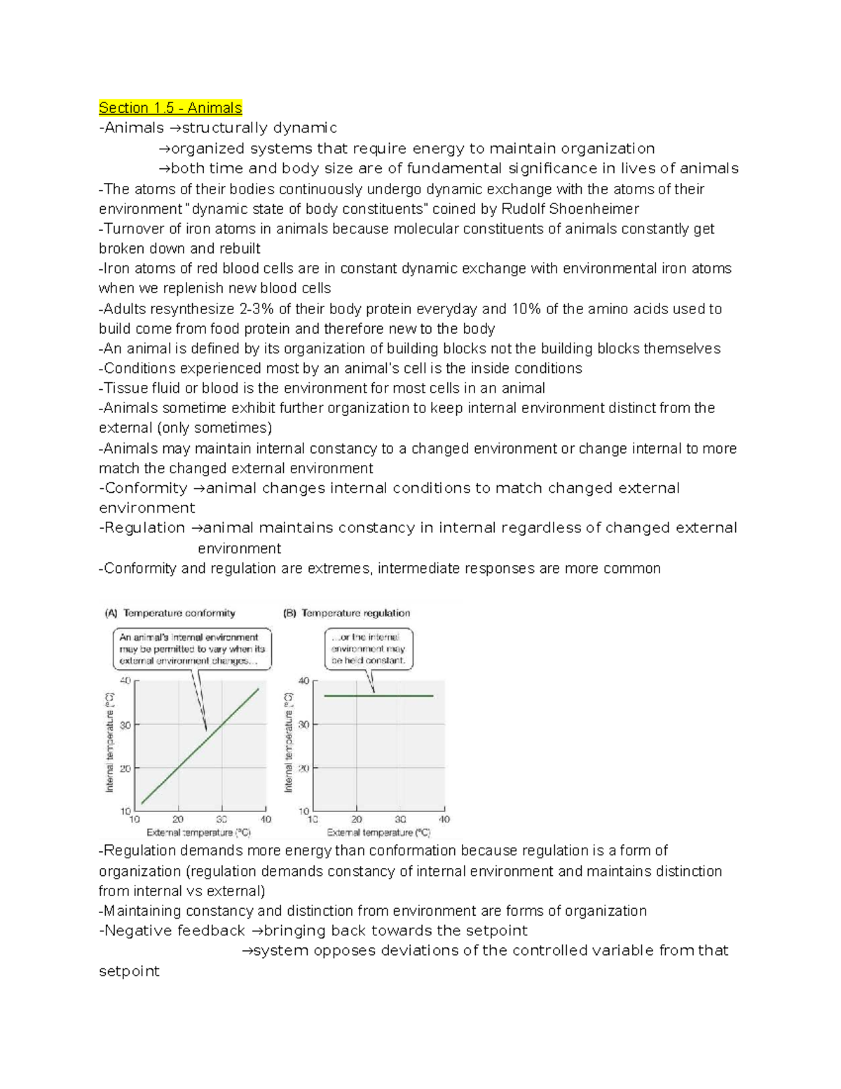 BIO 2601A - Dynamics of Animal Physiology and Environmental Adaptations ...
