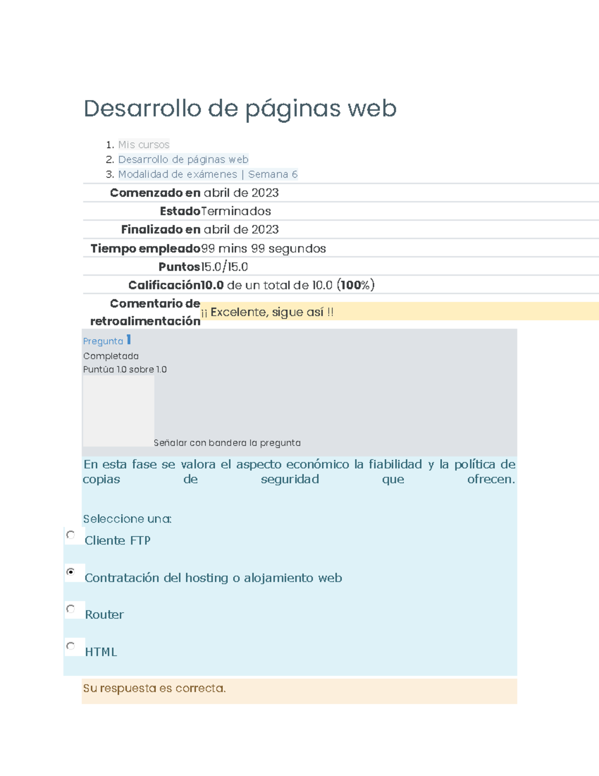 Desarrollo de Páginas Web - Tercer Parcial Semana 6 | Resumen y ...