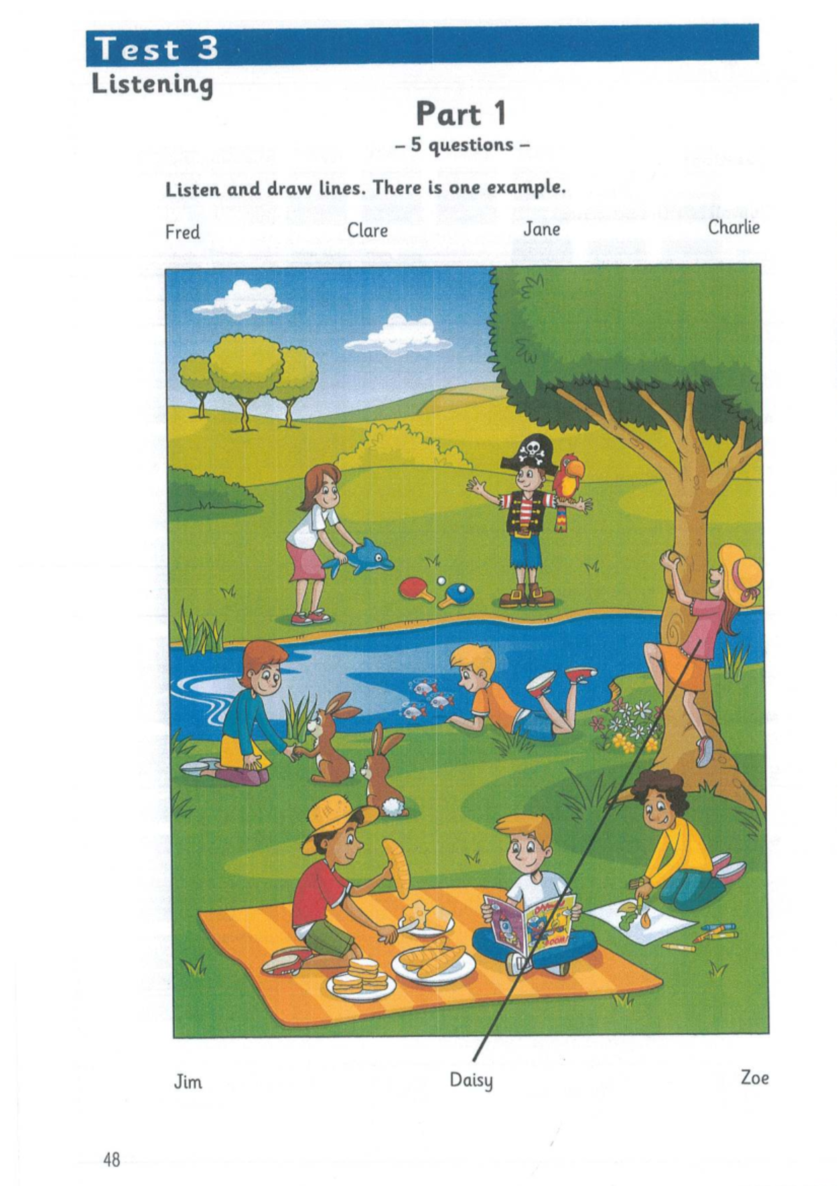 Cambridge Movers 3 Test: Listening & Reading Practice - Studocu