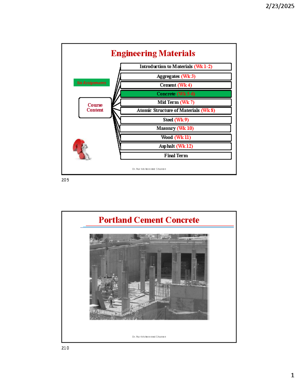 Lec 4: Concrete Mix Design and Proportioning Techniques - Studocu