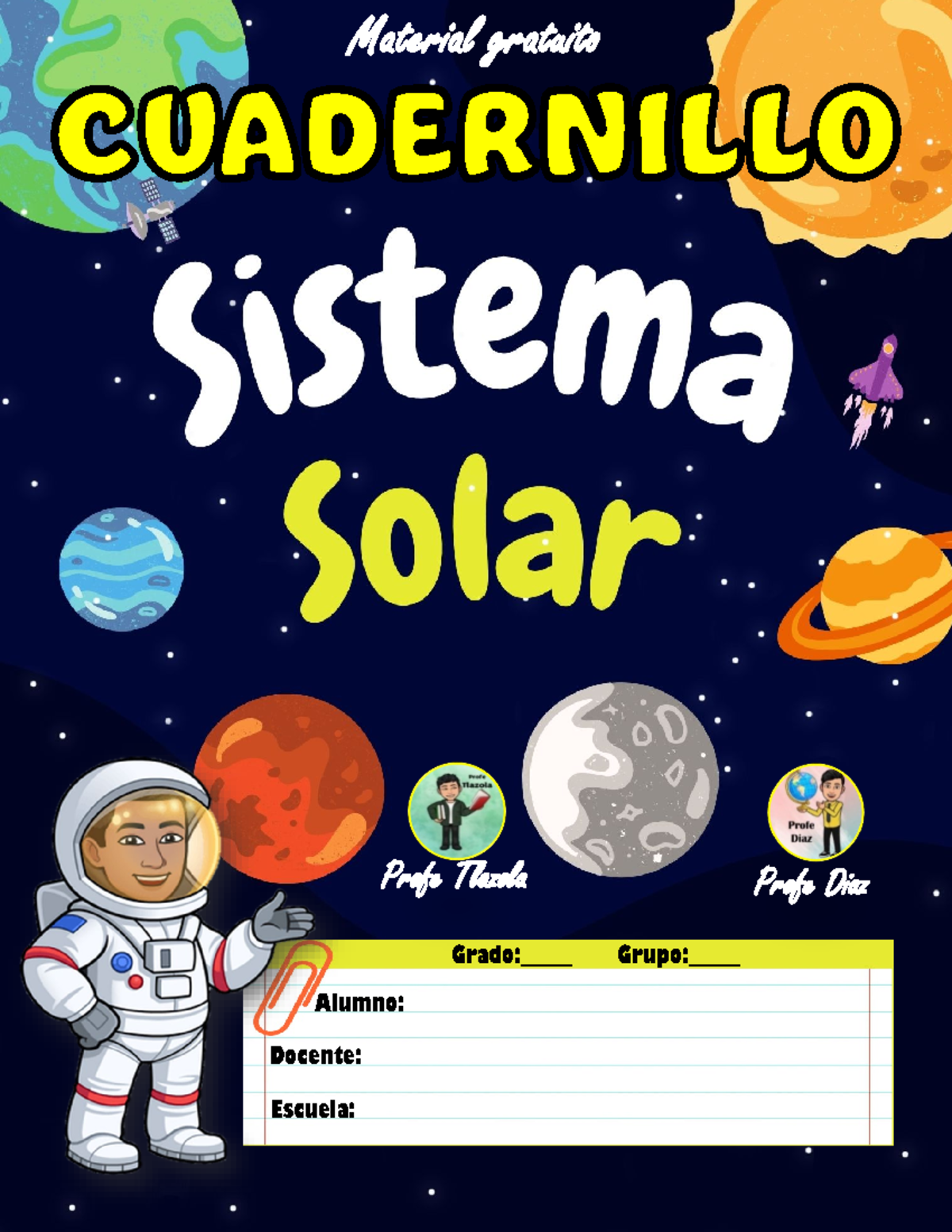 Cuadernillo del Sistema Solar - Actividades de Profe Diaz - Studocu
