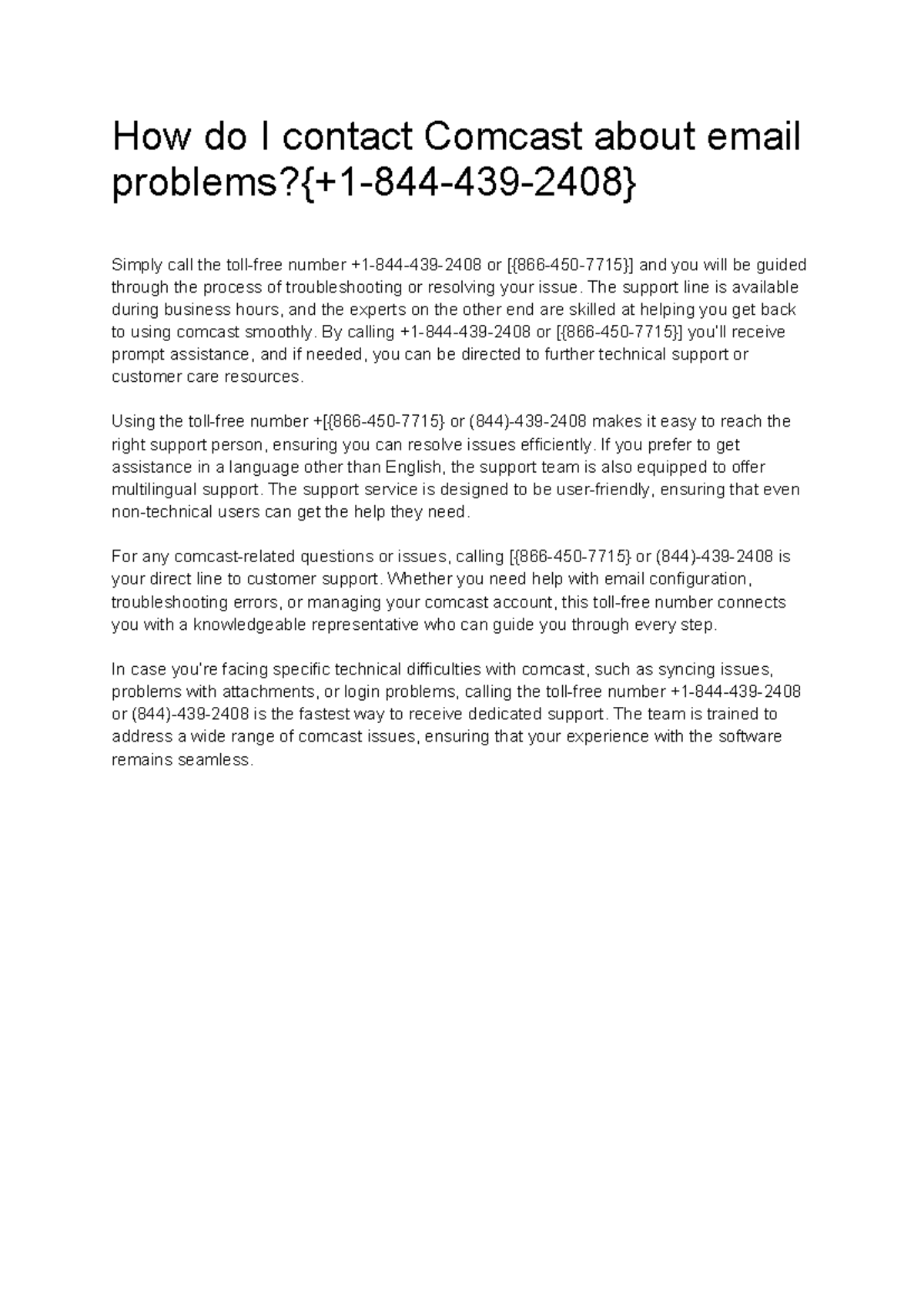 Contacting Comcast Support for Email Issues - Quick Guide - Studocu