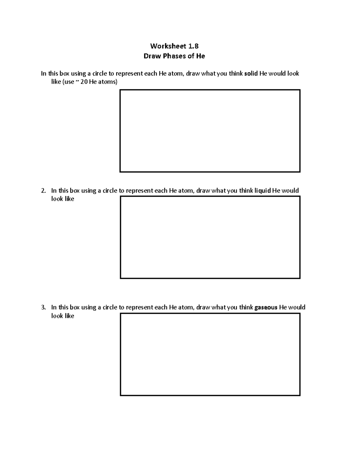 Chem1061 Clue Wksht 1 Worksheet 1 8 Chem 1061 Worksheet 1 Draw