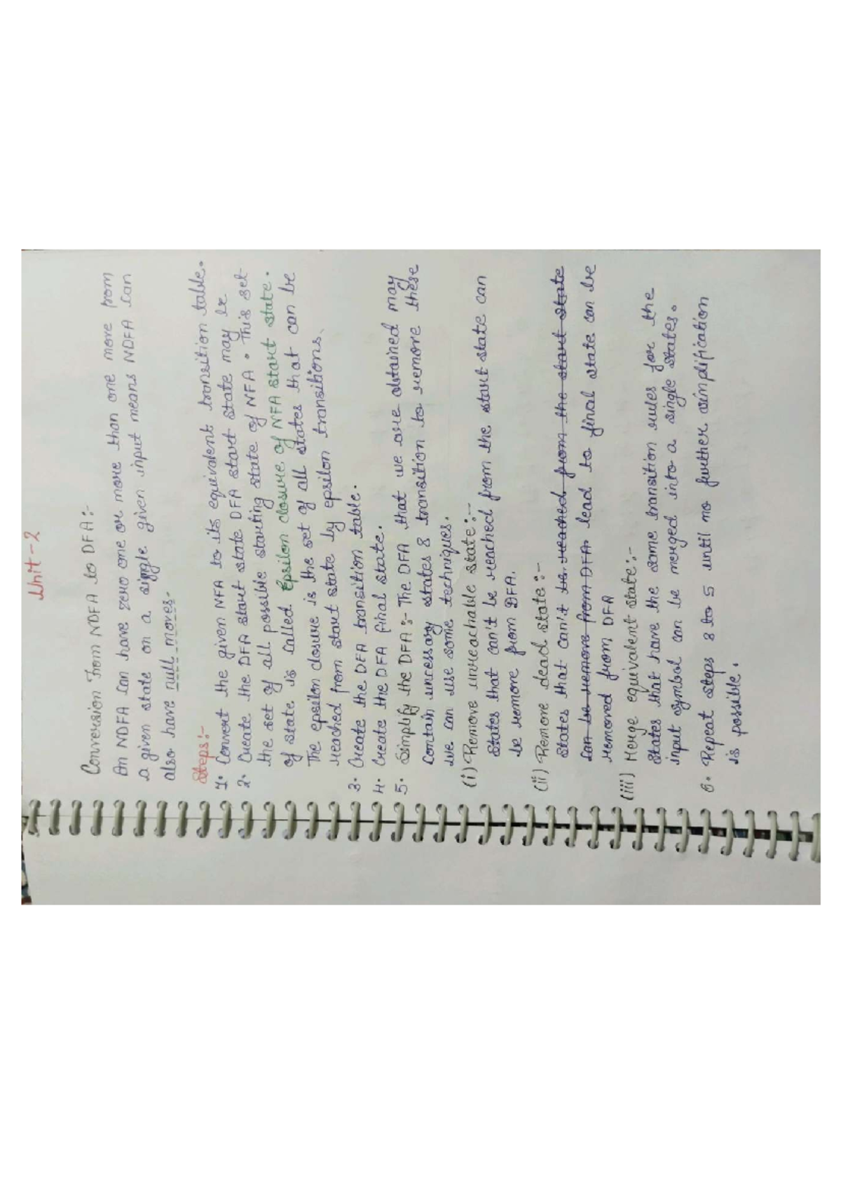 Conversion from NFA to DFA: Steps and minimization techniques - Studocu